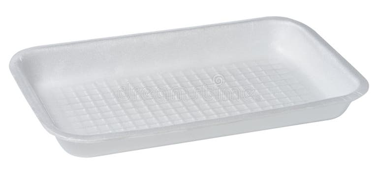 White Disposable Polystyrene Foam Rectangular Plate for Packaging ...