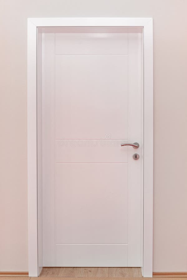 White Door stock photo. Image of entrance, house, painted - 211282824