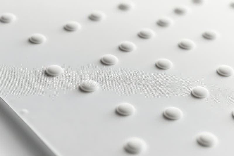 White Dots, Texture Abstract Background. Some Braille Text Close Up ...