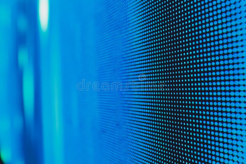 White Dotted Bright Colored Led Smd Screen Close Up Background Stock ...