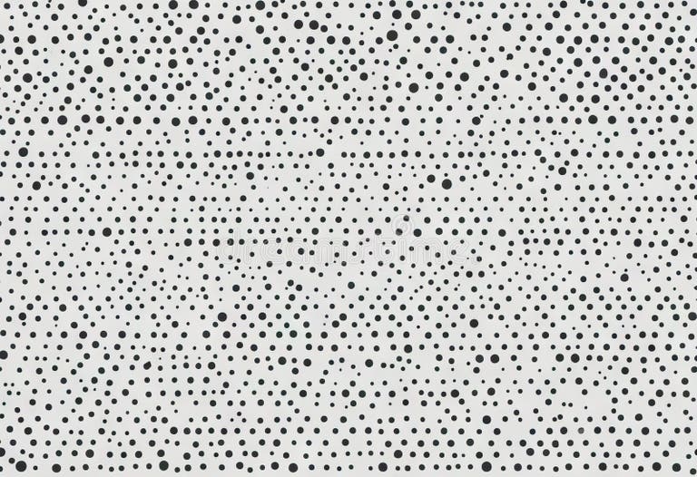White Dotted Texture - Seamless Vector Background. Polka Dot Tileable ...