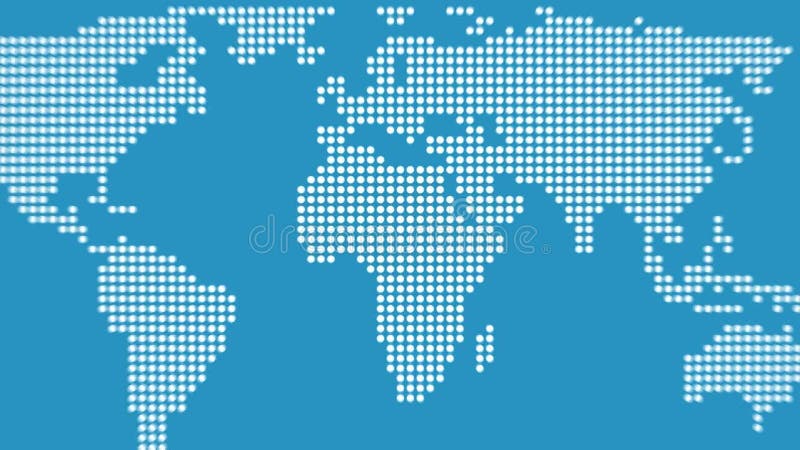 White Dotted World Map Zooming Out Blue 4k Background Stock Footage ... White Dotted World Map Zooming Out Blue 4k Background Stock Footage ...