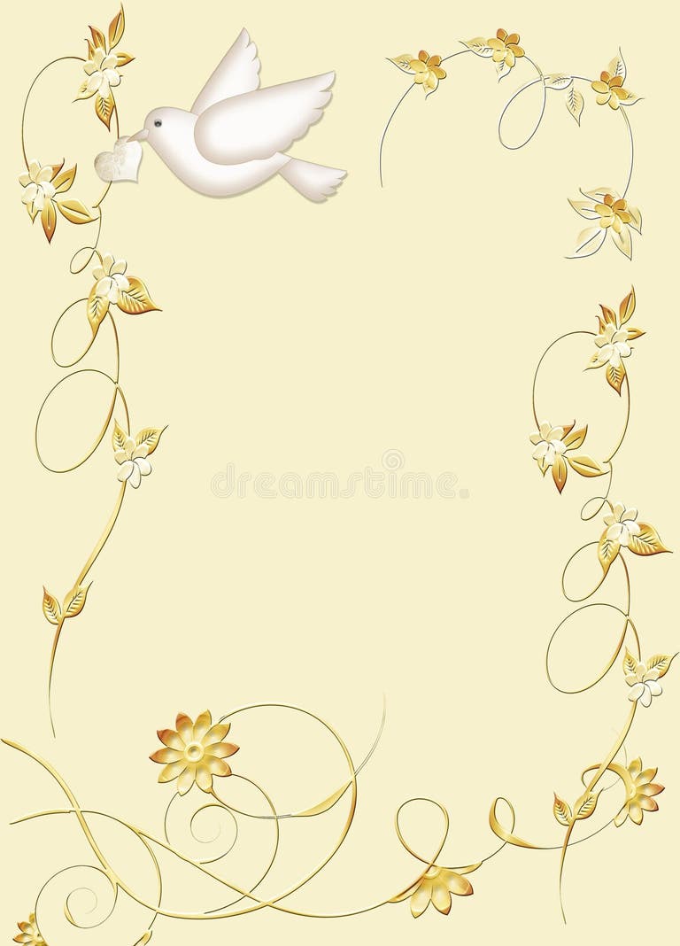 Dove Border Stock Illustrations – 1,859 Dove Border Stock Illustrations ...