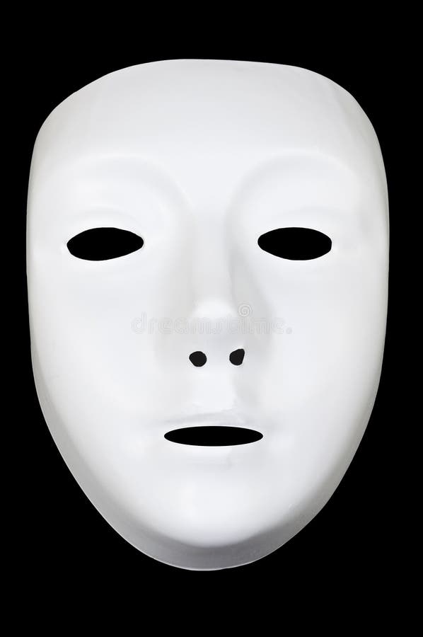 White Drama Mask stock photo. Image of mask, drama, thespian - 18441450