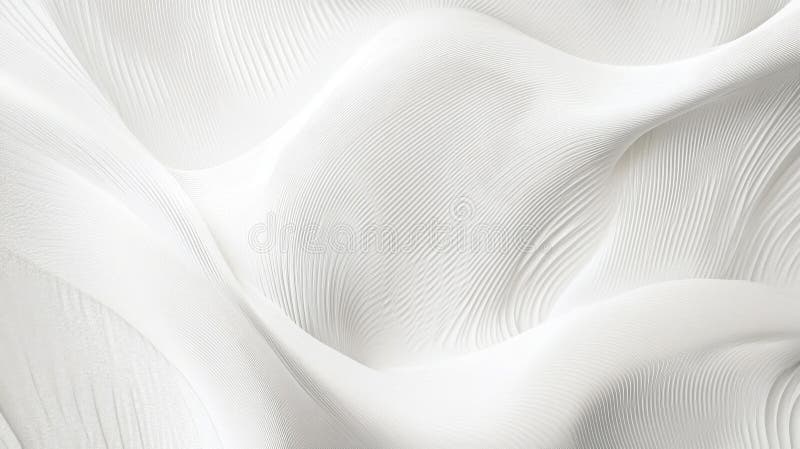 White Draped Fabric Texture Background Stock Illustration ...