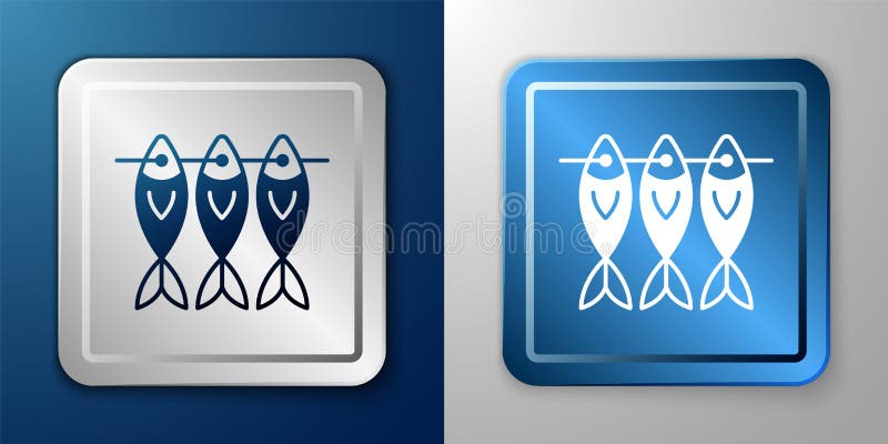 Blue Dried Fish Stock Illustrations – 310 Blue Dried Fish Stock ...