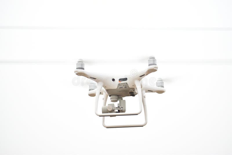 White drone stock photo. Image of dron, machine, drone - 135024608