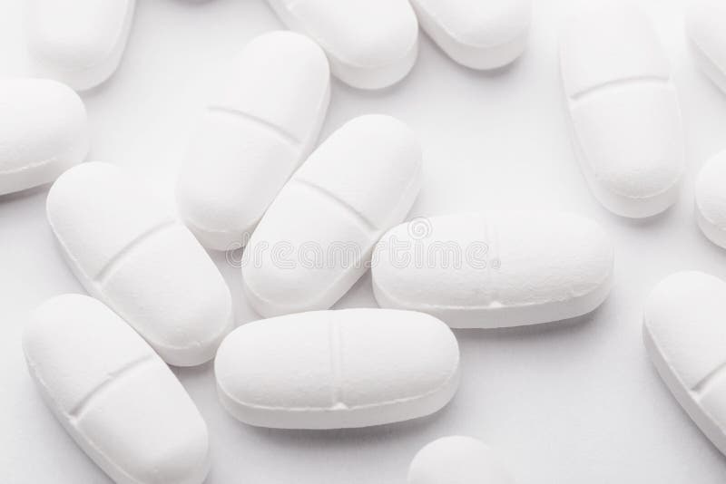 White drugs close up stock image. Image of medicine, heap - 33461873