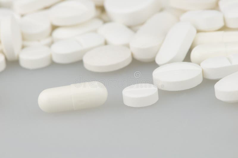 White drugs pills stock photo. Image of pharma, care - 36607732