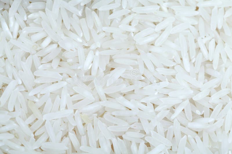 White Dry Rice Food Background Stock Image - Image of view, plant ...