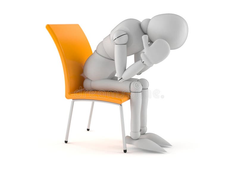 White dummy character stock illustration. Illustration of toon - 114537856