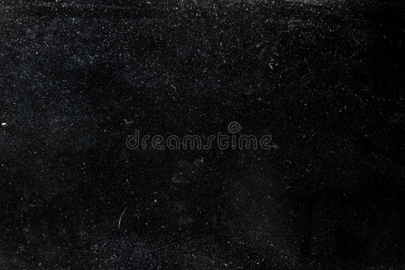 White Dust on the Black Surface of the Object Stock Photo - Image of ...