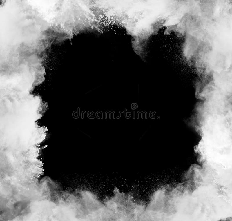 White Dust Particles Splash.Color Holi Festival. Stock Photo - Image of ...