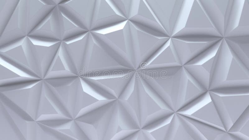 White Dynamic Tiles. Motion Design Pattern Stock Footage - Video of ...