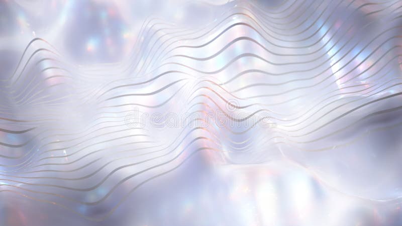 White Dynamic Abstract Strokes on Black Background Stock Illustration ...