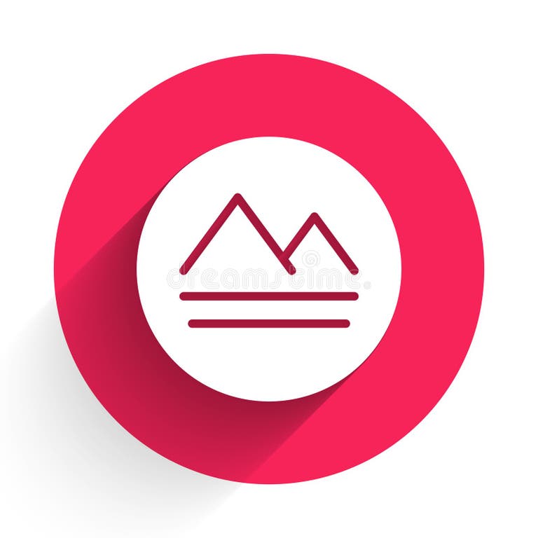 White Earth Element of the Symbol Alchemy Icon Isolated with Long ...