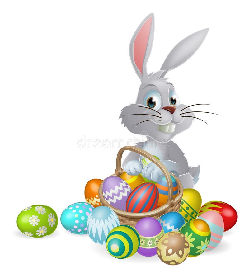 Cartoon Chocolate Easter Bunny Stock Illustrations – 5,554 Cartoon ...