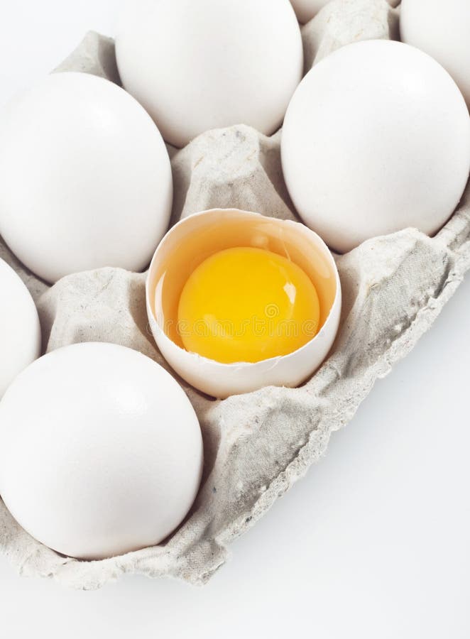 White eggs stock image. Image of wooden, boiled, basket - 23563031