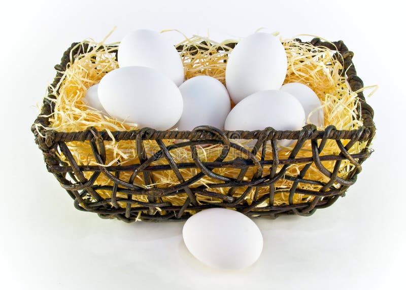 White Eggs stock image. Image of farm, eggs, handwork - 4223625