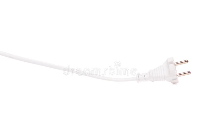 Electric plug isolation stock photo. Image of cord, cable - 105656586