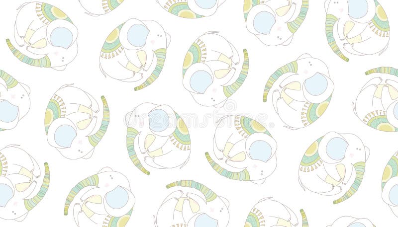 White elephants. stock vector. Illustration of animal - 82718734