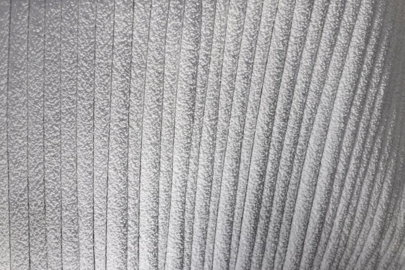 White Embossed Walls of Ice and Snow in a Cave. Abstract Textured ...