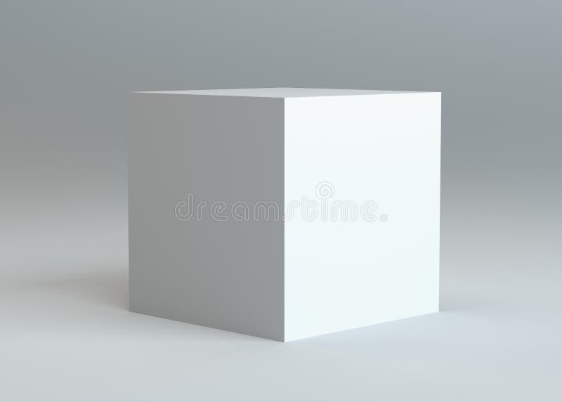 White Boxes. Blank Package Medical and Cosmetics Box 3d Products Paper ...