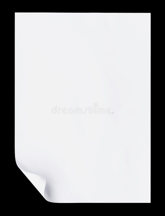 Blank Paper in Modern Printer Design Isolated on White Vector Stock ...