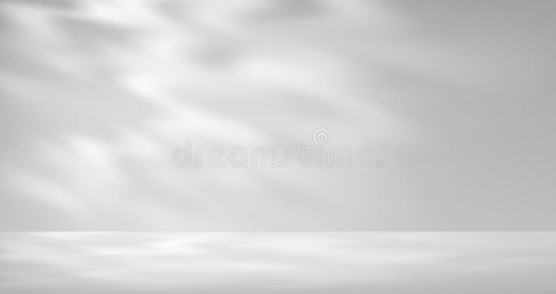 White Empty Room Bg, Abstract Studio Limbo Light Stock Vector ...