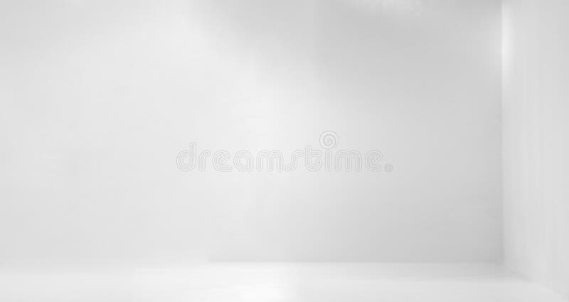 White Empty Room with Light and Shadow on the Wall Stock Image - Image ...