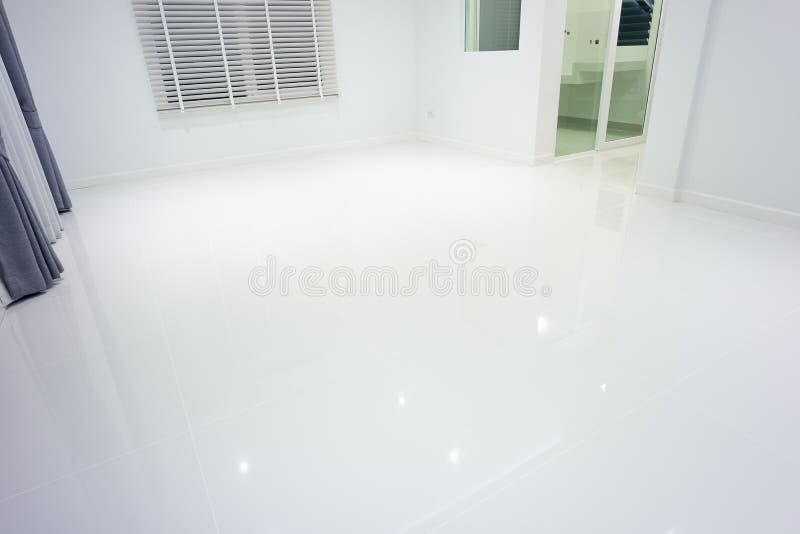 White Empty Space or Room at Night for Background. Stock Photo - Image ...