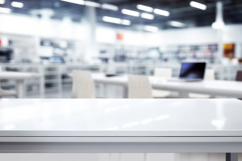 Modern Consumer Electronics Store Interior Stock Photo - Image of ...