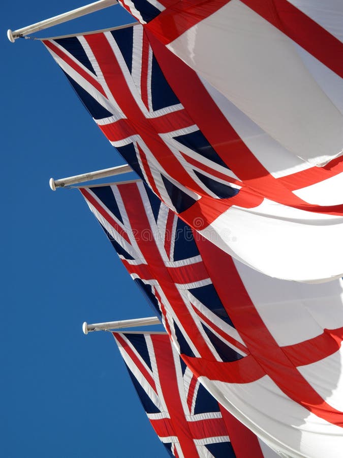 White Ensign Union Jack stock image. Image of flag, ensign - 14199557