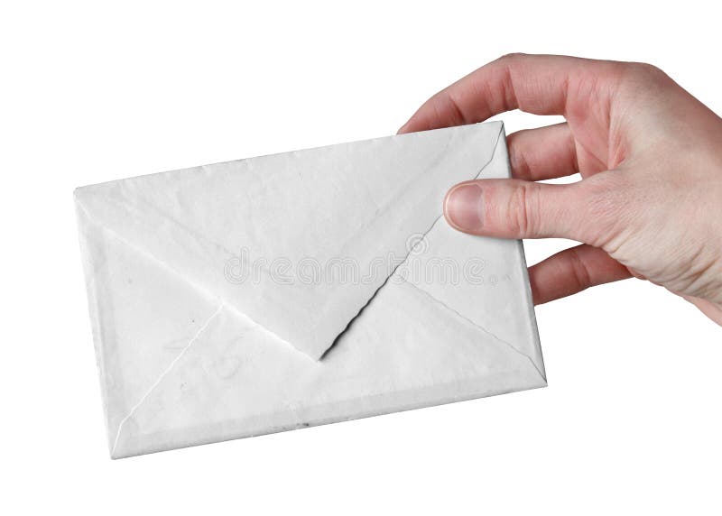 White envelope stock photo. Image of single, empty, isolated - 14503336