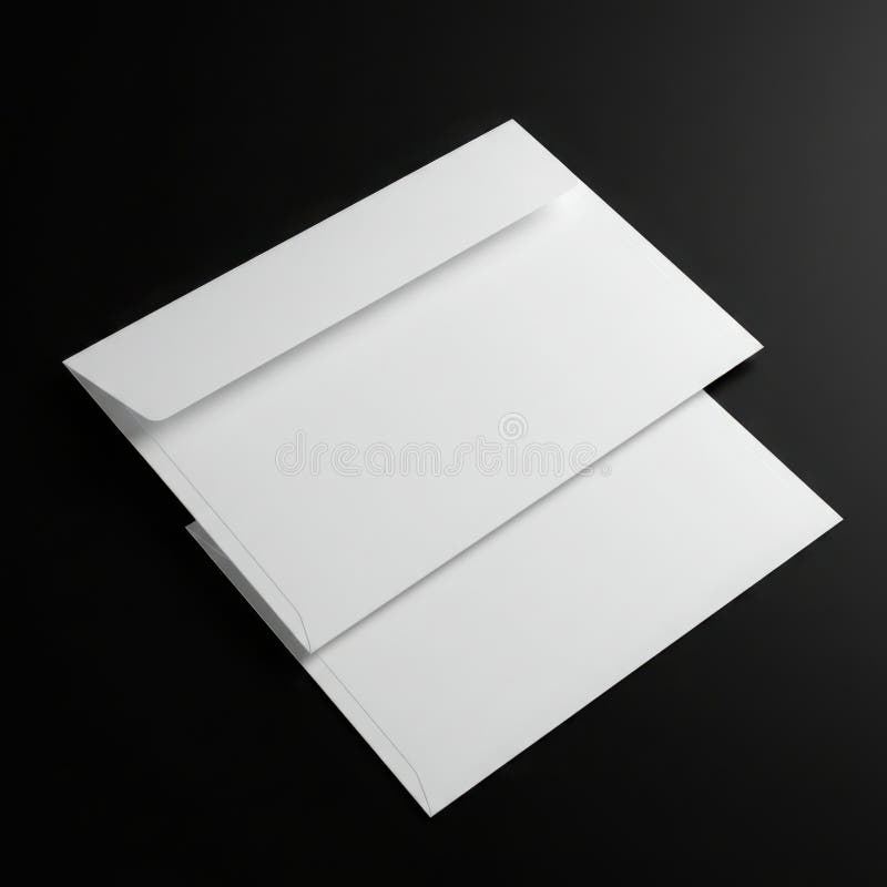White envelope mockup stock photo. Image of showcasing - 380970054
