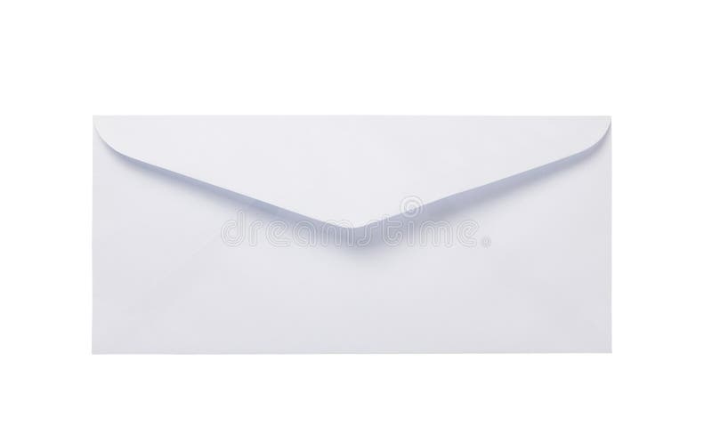 White envelope stock photo. Image of single, empty, isolated - 14503336