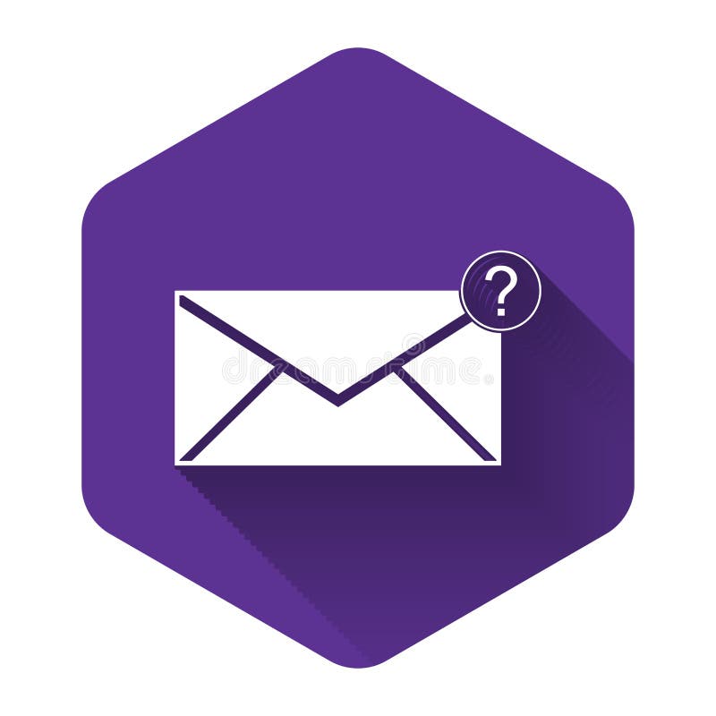 Purple Email Symbol Isolated White Stock Illustrations – 615 Purple ...
