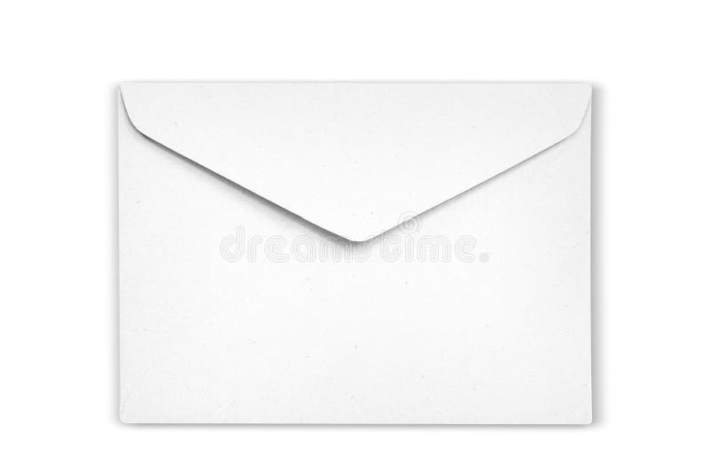 White envelope stock photo. Image of single, empty, isolated - 14503336