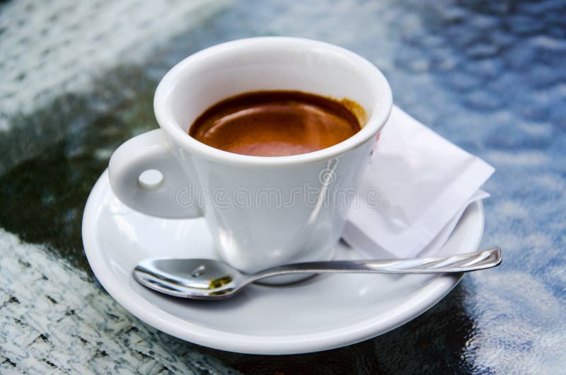 White espresso cup stock image. Image of culture, food - 38013723