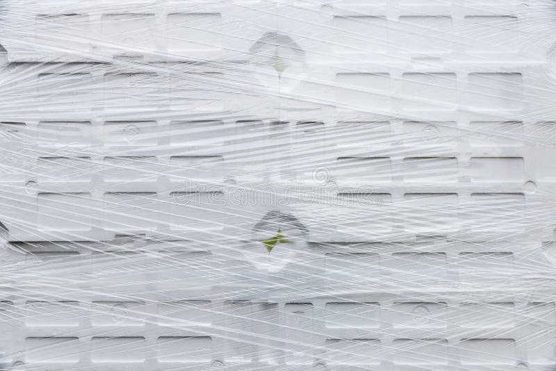 White Expanded Polystyrene Boxes As Abstract Background Stock Photo ...