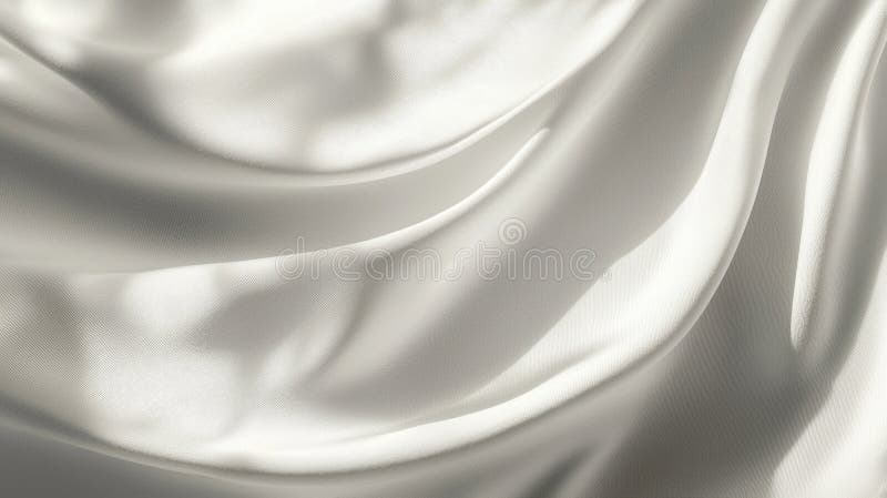 White Fabric Drape stock illustration. Illustration of macro - 335081484