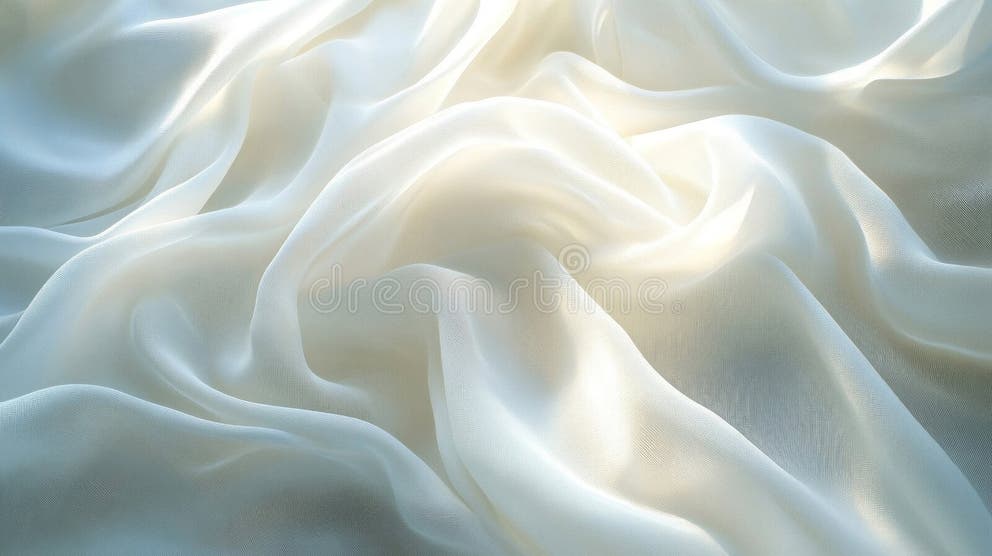 White Fabric Drape Texture Background Stock Illustration - Illustration ...