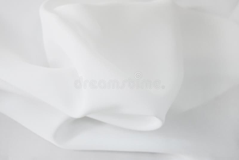 White Fabric Has a Soft Ripple, for Web Design or Graphic Art I Stock ...