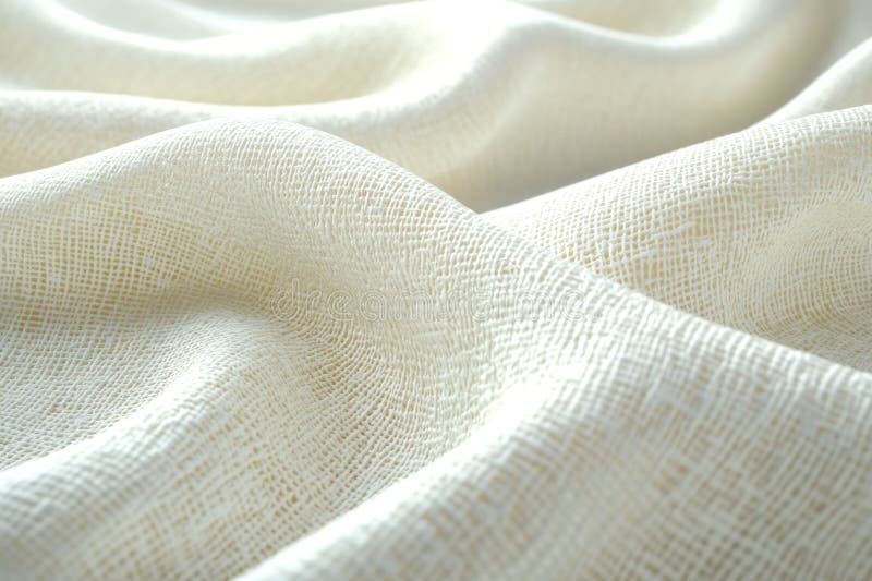 A White Fabric with a Pattern of Small Squares Stock Illustration ...