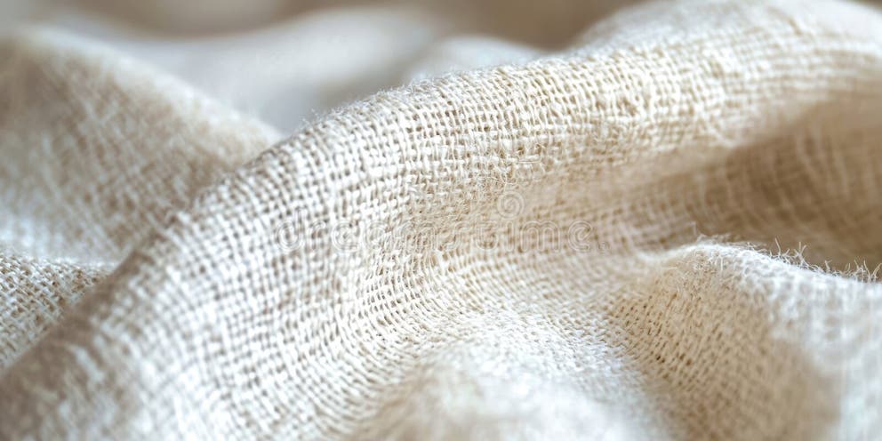 White Fabric with a Pattern on it Stock Illustration - Illustration of ...