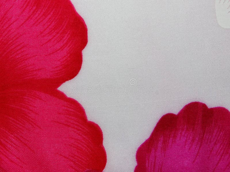 White Fabric with Red Pattern Stock Image - Image of pattern, abstract ...