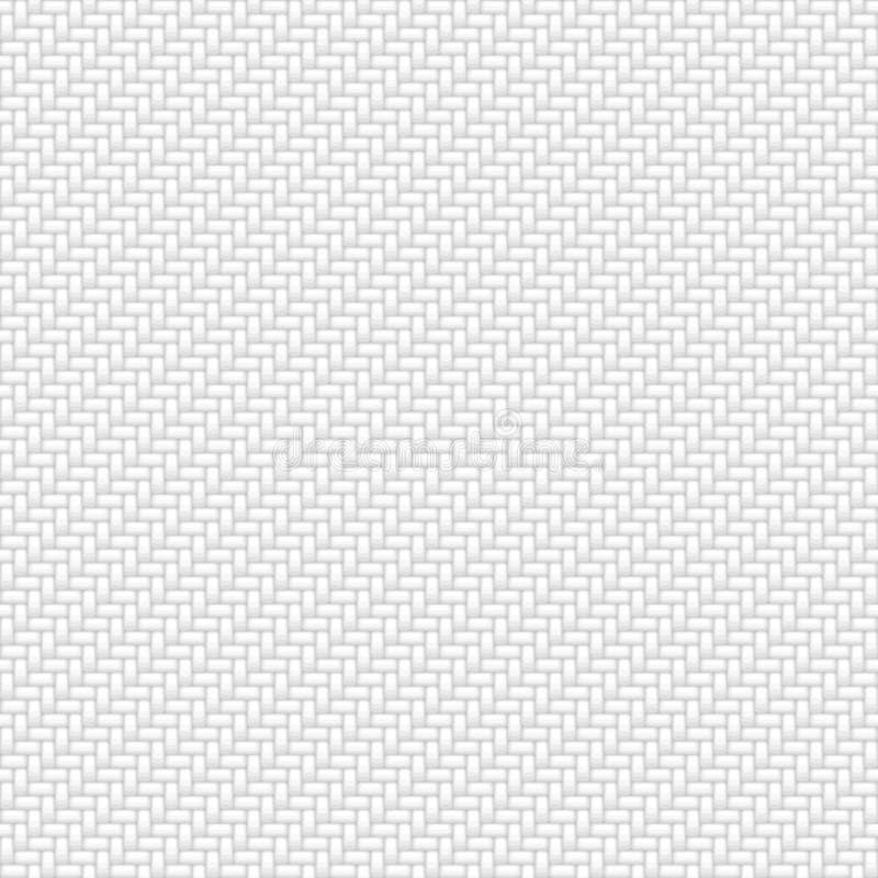 White Fabric Seamless Pattern Background Stock Vector - Illustration of ...