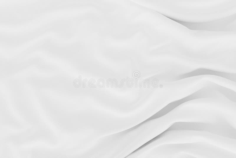 White folded fabric stock illustration. Illustration of wrinkled ...