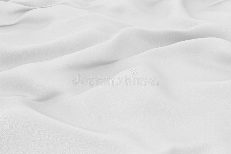 White folded fabric stock illustration. Illustration of textile - 185654516
