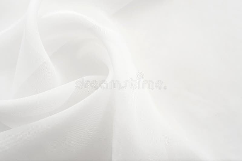 White Fabric Texture. Waves and Pleats Stock Image - Image of fashion ...